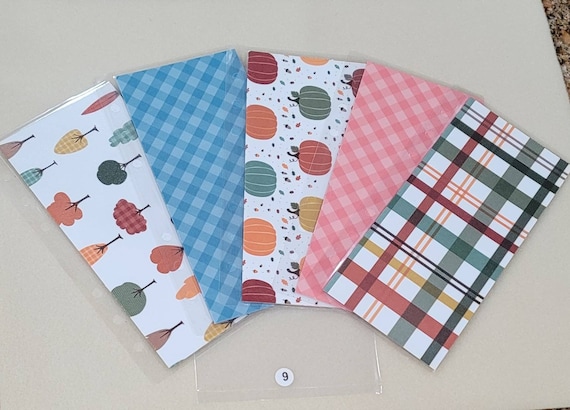 Cash Stuffing Laminated Envelope Inserts for A6 Binder. Sold - Etsy