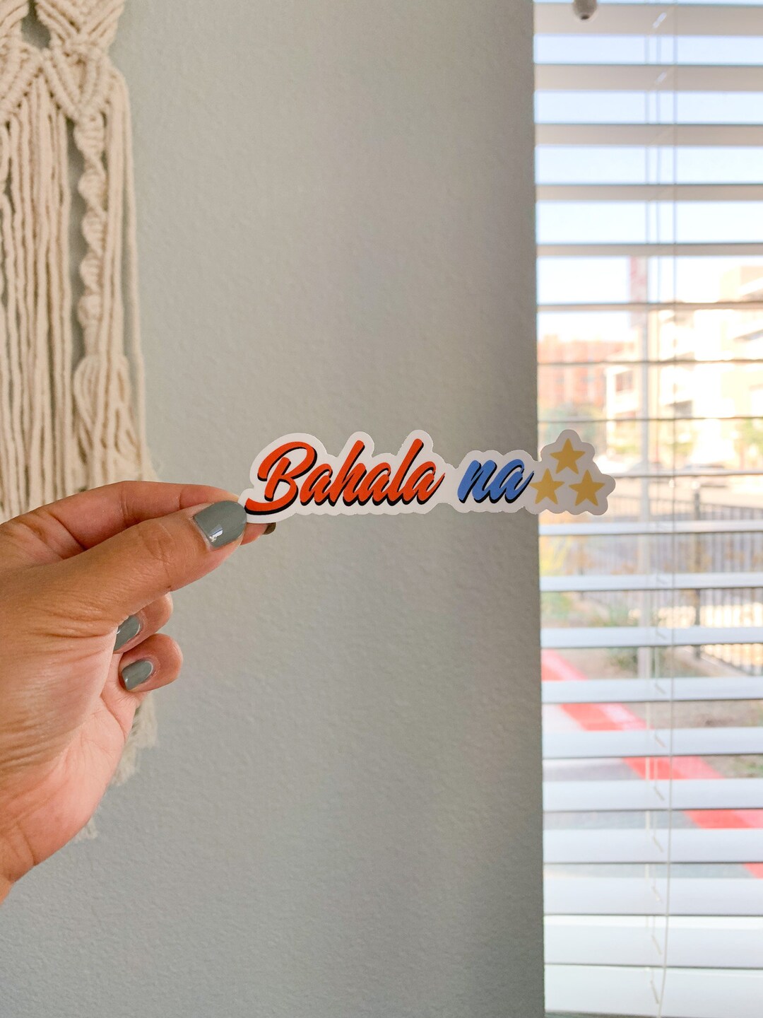 Bahala Na Sticker: Empowering Filipino Saying - Etsy