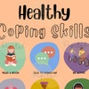Coping Skills People, Digital Print, Boho, Natural Colors, How to Cope ...