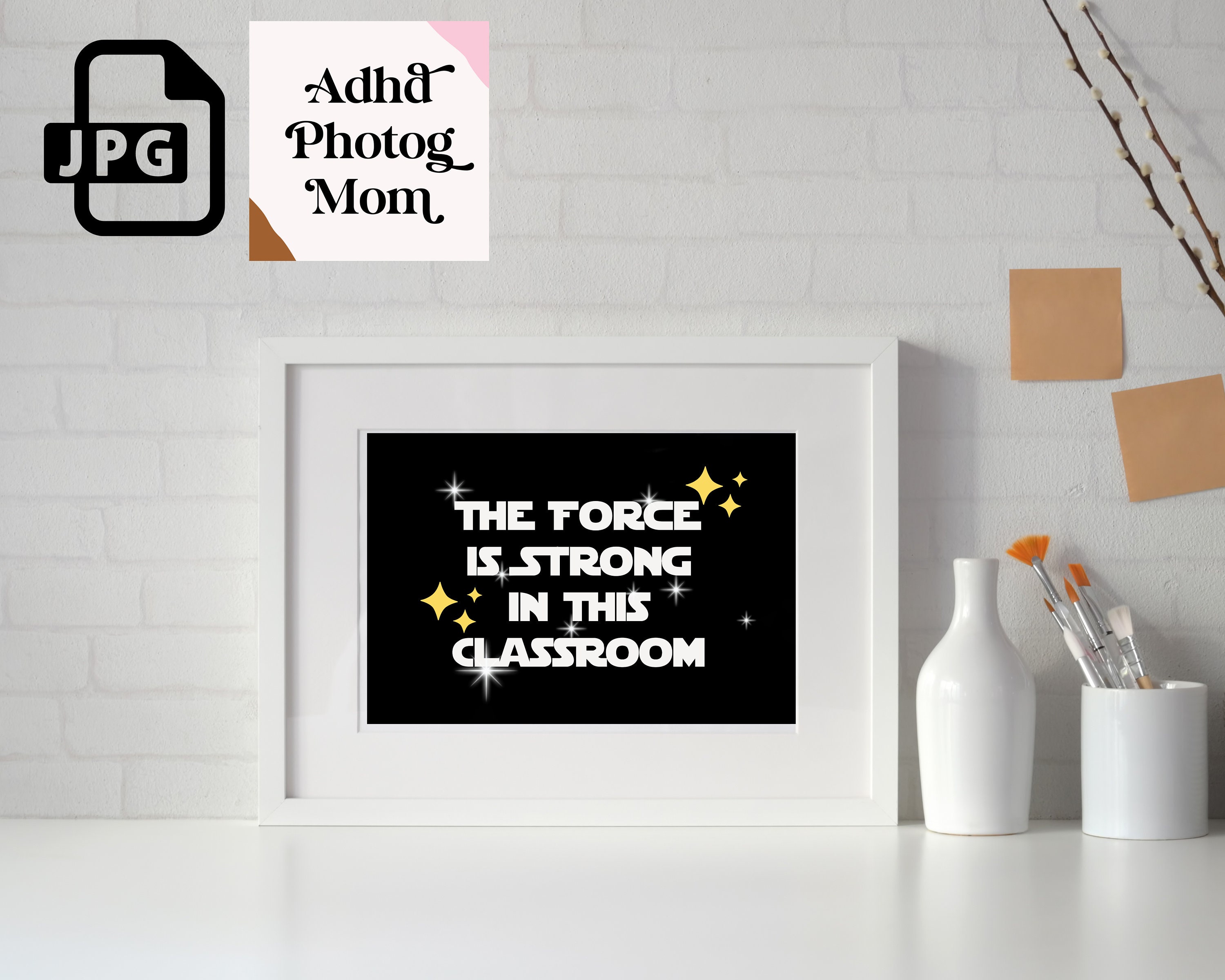 The Force is Strong in This Classroom Star Classroom Decor Back to ...