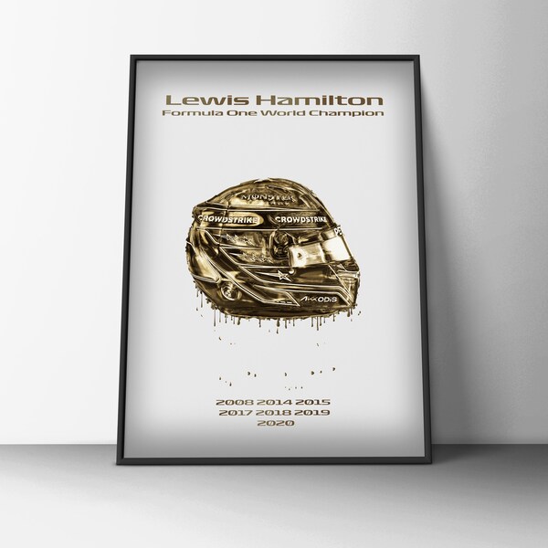 Lewis Hamilton - Etsy