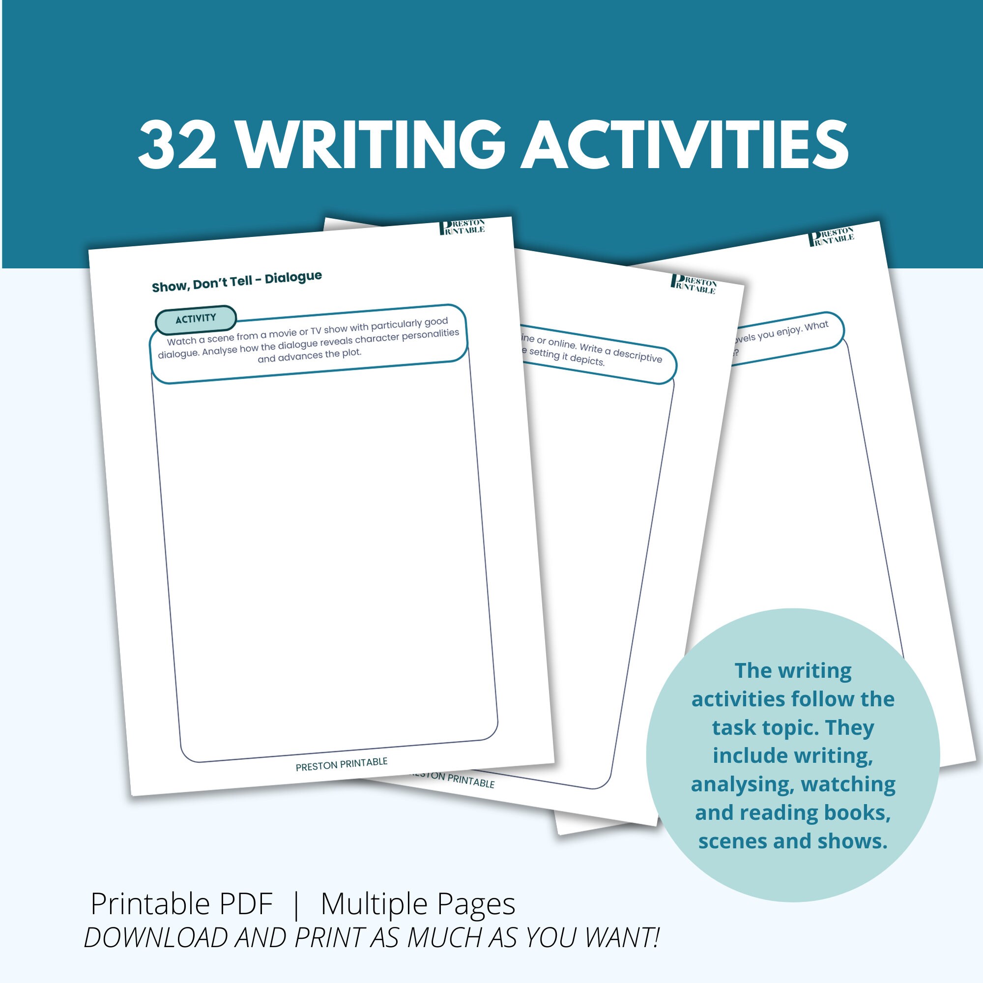 30 Writing Challenges, Writing Prompts for Authors, Creativity Prompts ...