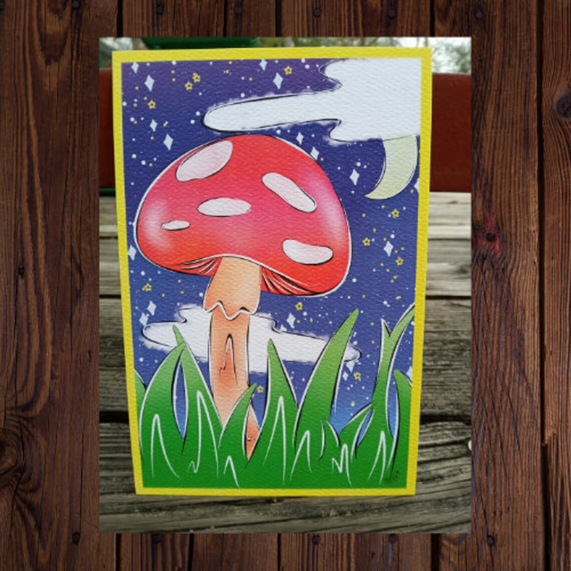 Pride Mushroom Prints - Etsy