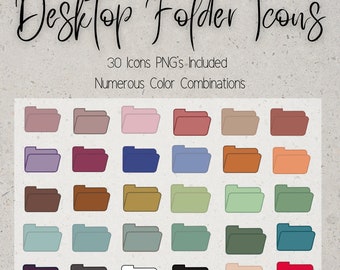 Cute Miso Bunny Desktop / Folder Icons / Digital / INSTANT Download ...