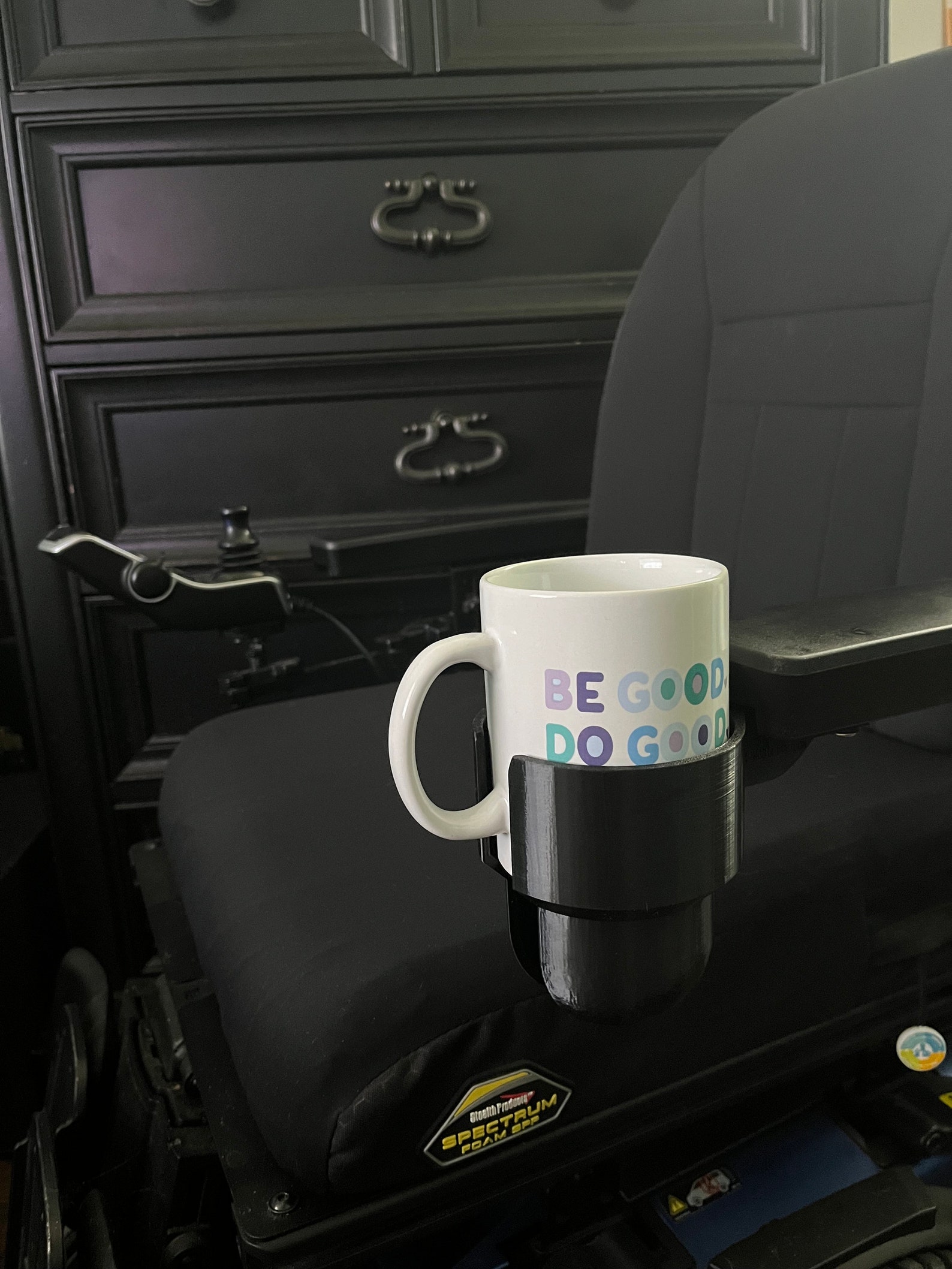 Cup Holder Designed for Quantum Power Wheelchair - Etsy