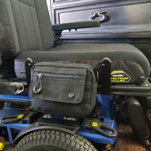 Canvas Saddle Bag Designed for Quantum Power Wheelchair - Etsy