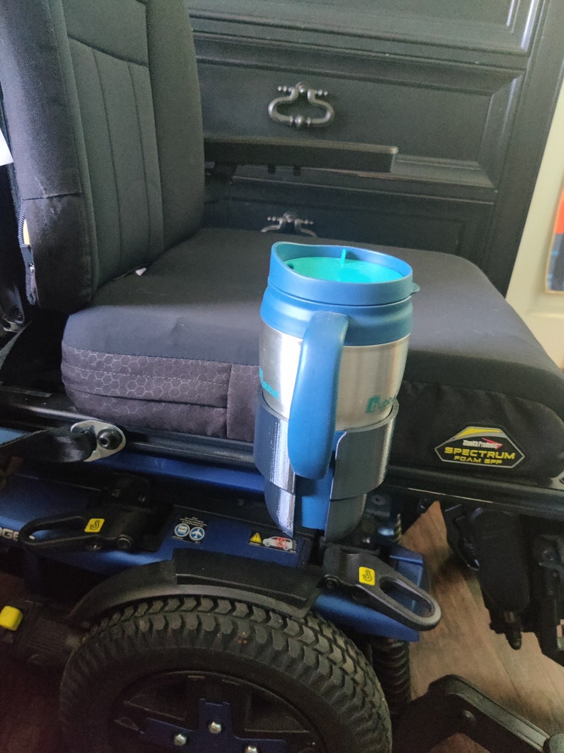 Side Seat Cup Holder Designed for Quantum Power Wheelchair - Etsy
