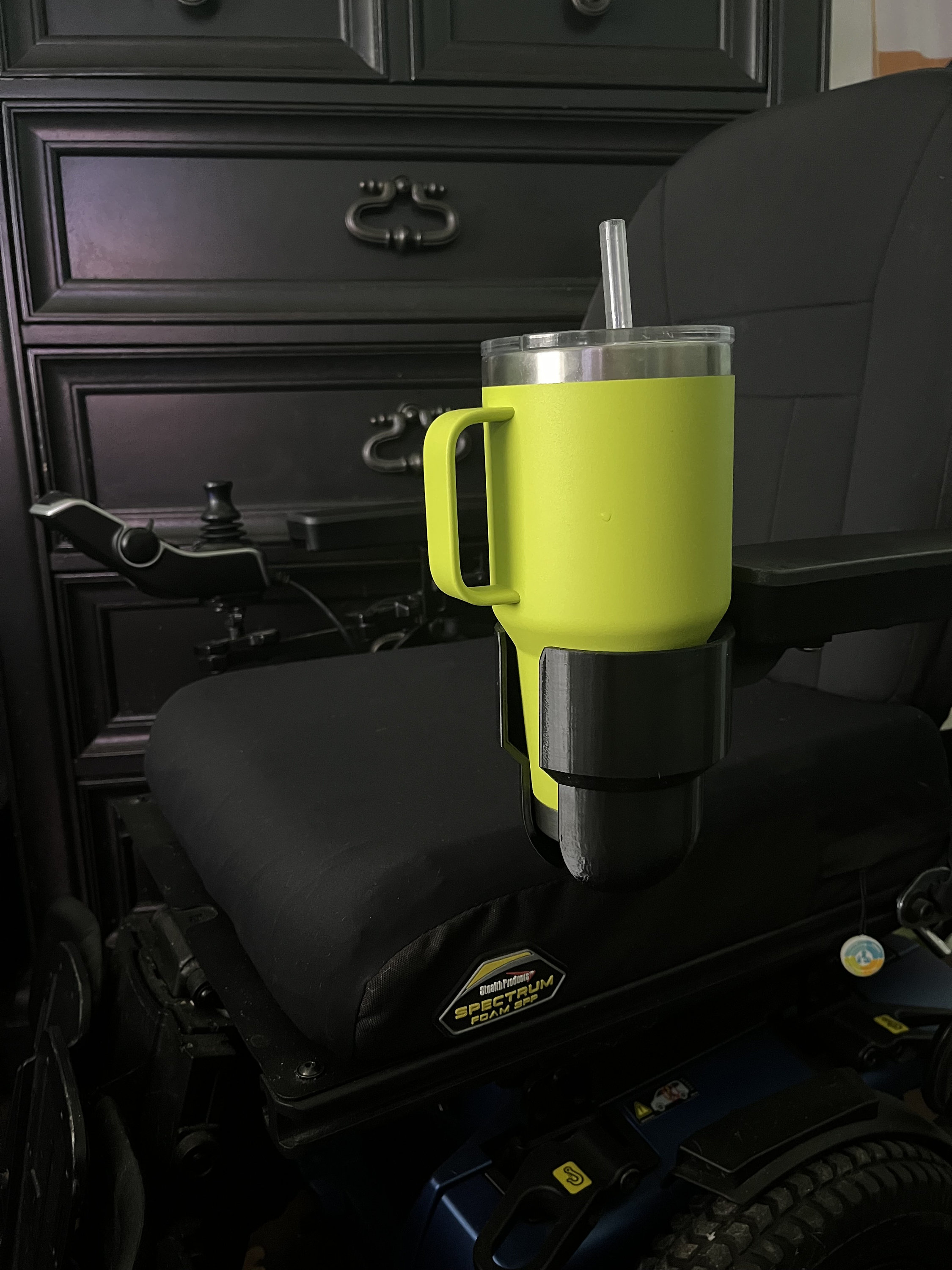 Cup Holder Designed for Quantum Power Wheelchair - Etsy