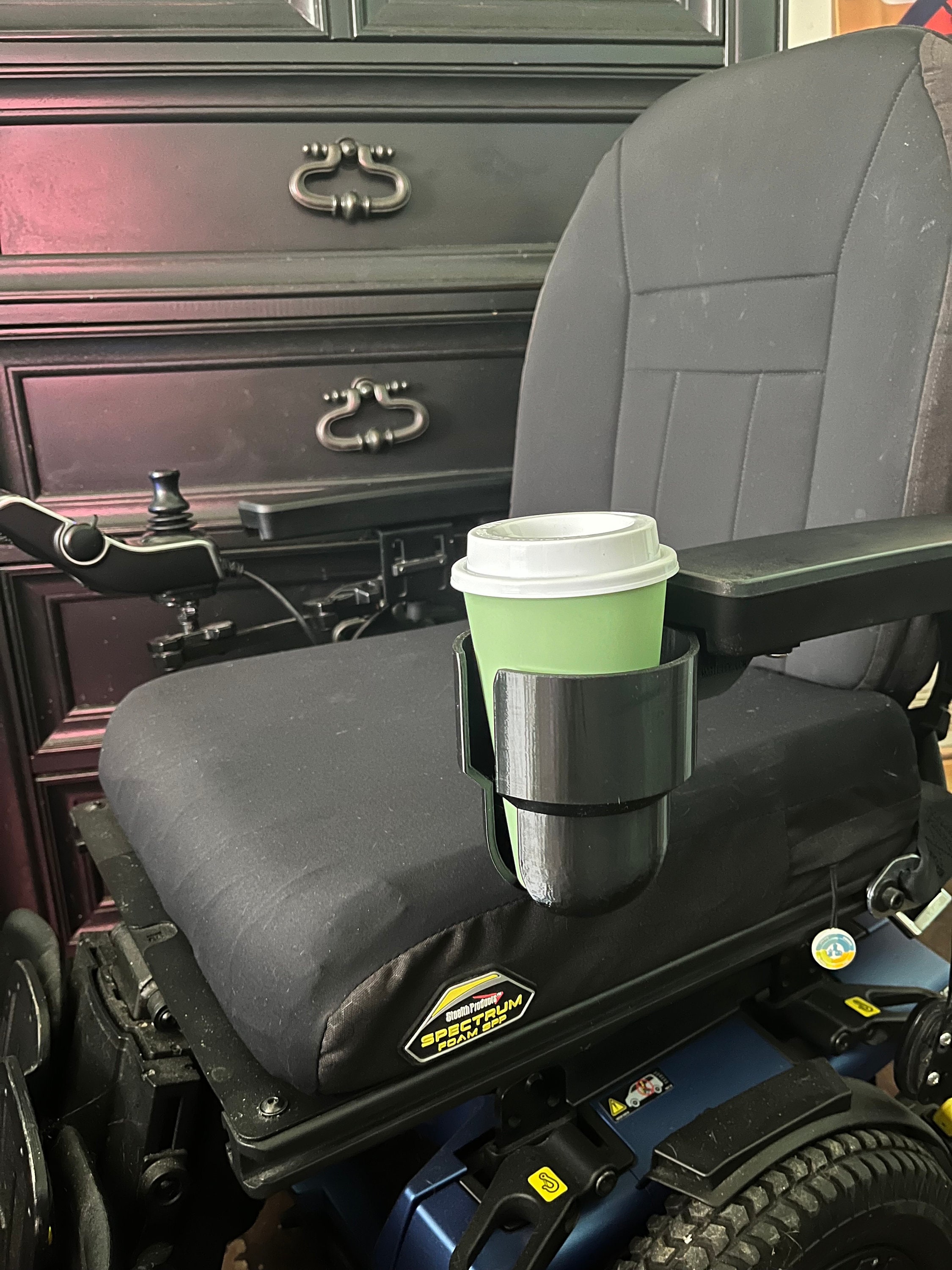 Cup Holder Designed for Quantum Power Wheelchair - Etsy