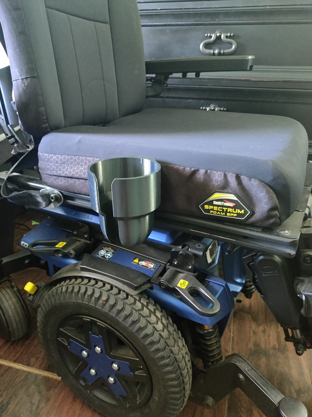 Side Seat Cup Holder Designed for Quantum Power Wheelchair - Etsy