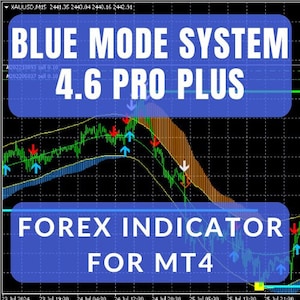 Blue Mode Indicator System 4.6 PRO PLUS | MT4 Advanced Trading Tool - Etsy