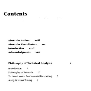 Technical Analysis of the Financial Markets | A Comprehensive Guide to ...