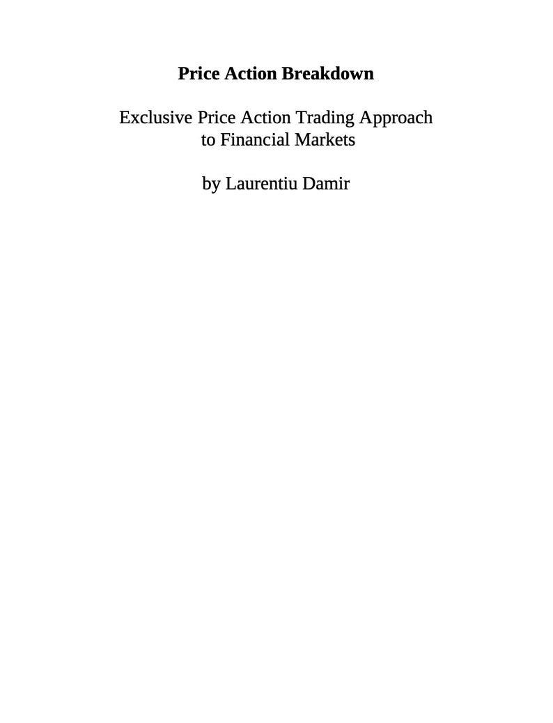Price Action Trading Ebook: Exclusive Financial Market Approach ...