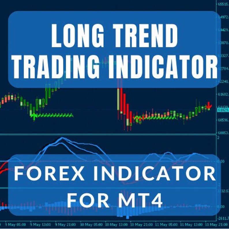 Long Trend Trading Indicator for MT4 | Forex Trading Tool - Etsy