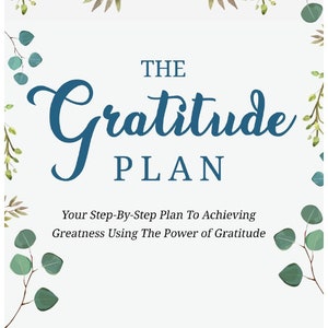 The Gratitude Plan: Transform Your Life With the Power of Gratitude - Etsy