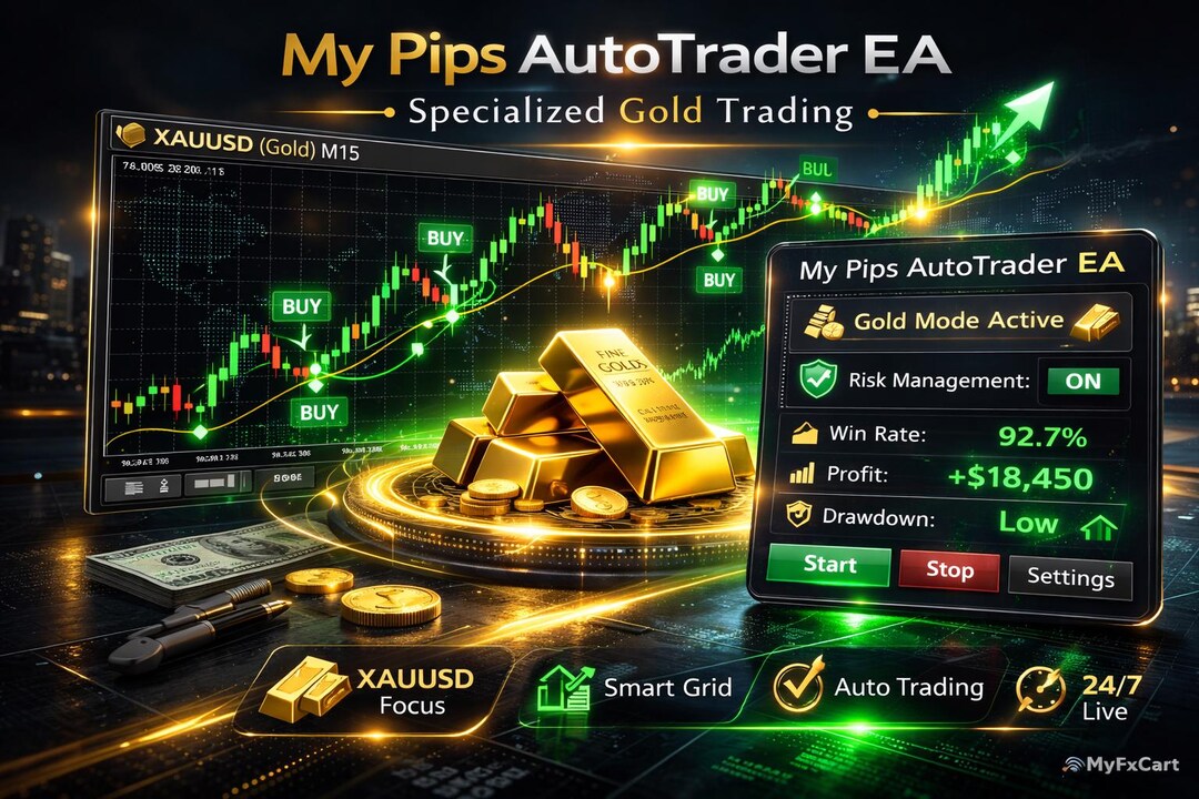 My Pips Autotrader EA V1.0 MT4 | XAUUSD Gold Trading Robot | Fixed ...