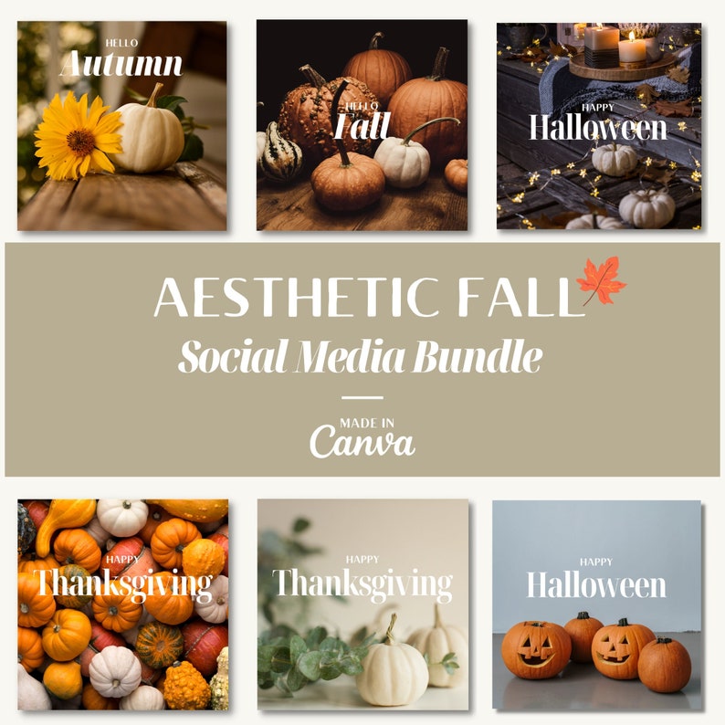 Fall Aesthetic Social Media Post for Realtors | Real Estate Marketing ...