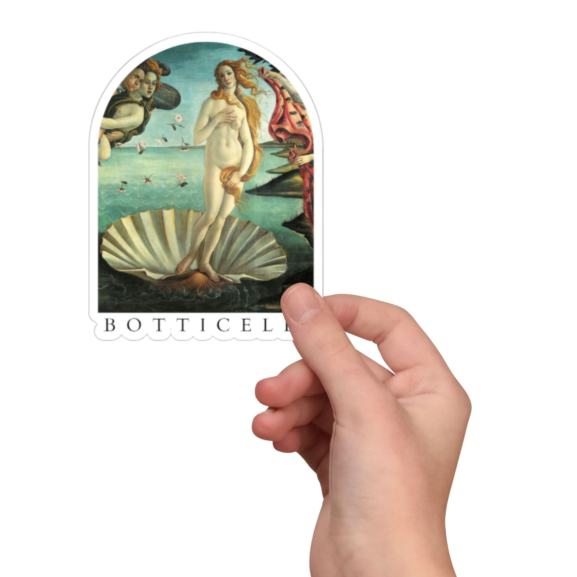 Sandro Botticelli Sticker, the Birth of Venus 1485 Sticker, Renaissance ...