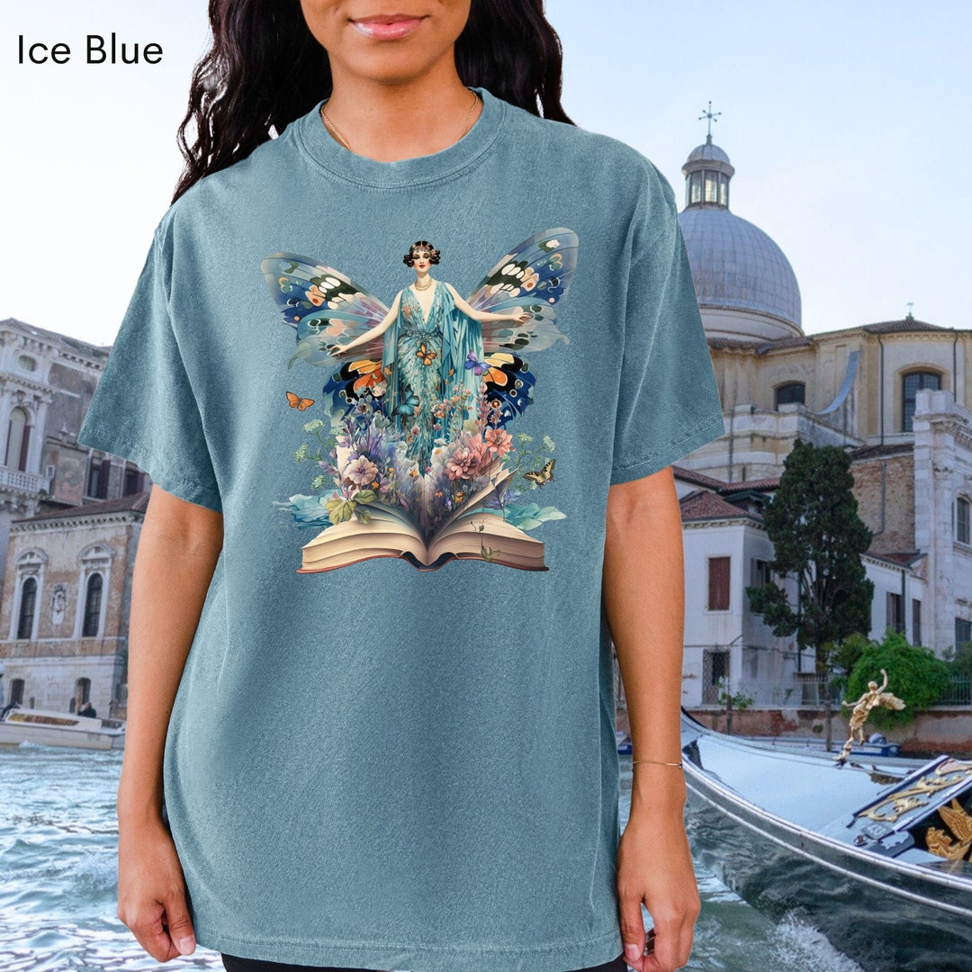 Fairy Goddess T-shirt: Enchanted Forest Book Lover, Comfort Colors - Etsy