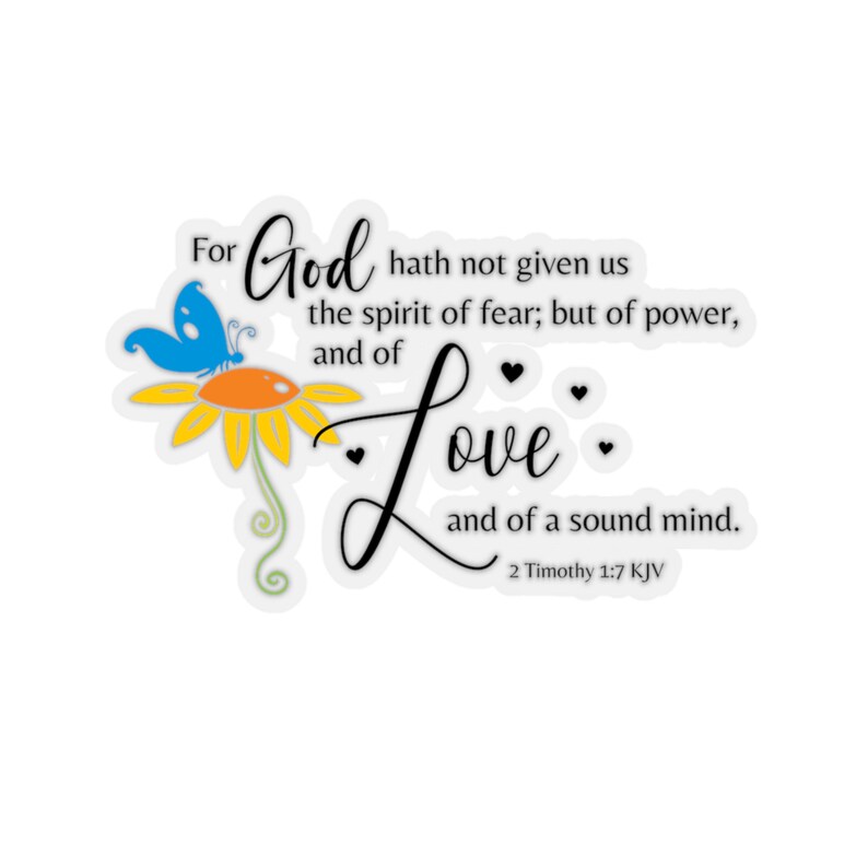 2 Timothy Sticker Bible Verse Decal Timothy in the Bible - Etsy