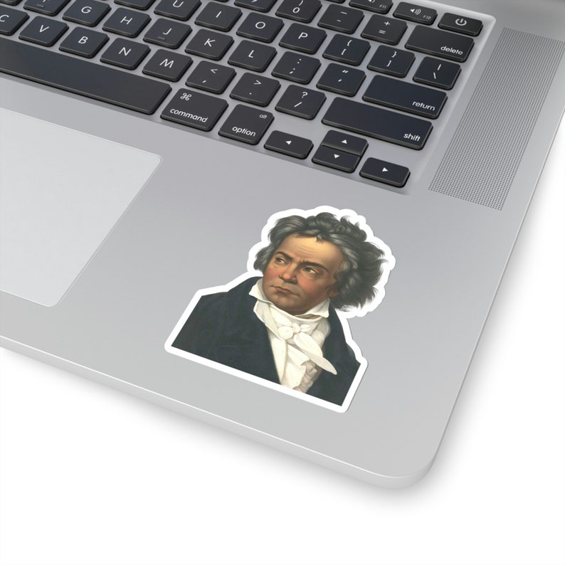 Beethoven Sticker Ludwig Van Beethoven Decal Music Sticker - Etsy