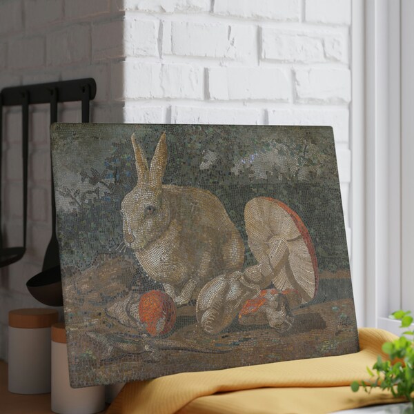 Rabbit Mosaic - Etsy