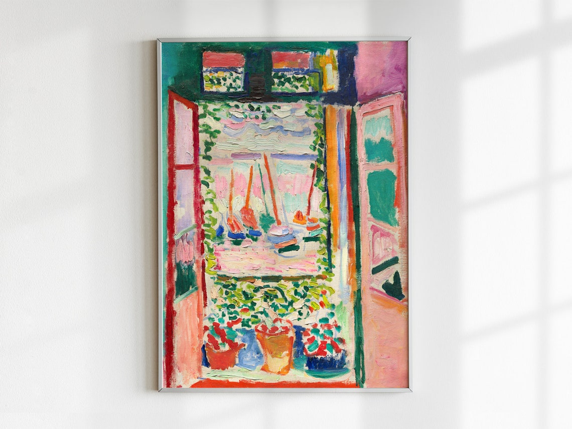 MATISSE SET OF 3 / Gallery Wall / Matisse Window / Matisse Garden ...