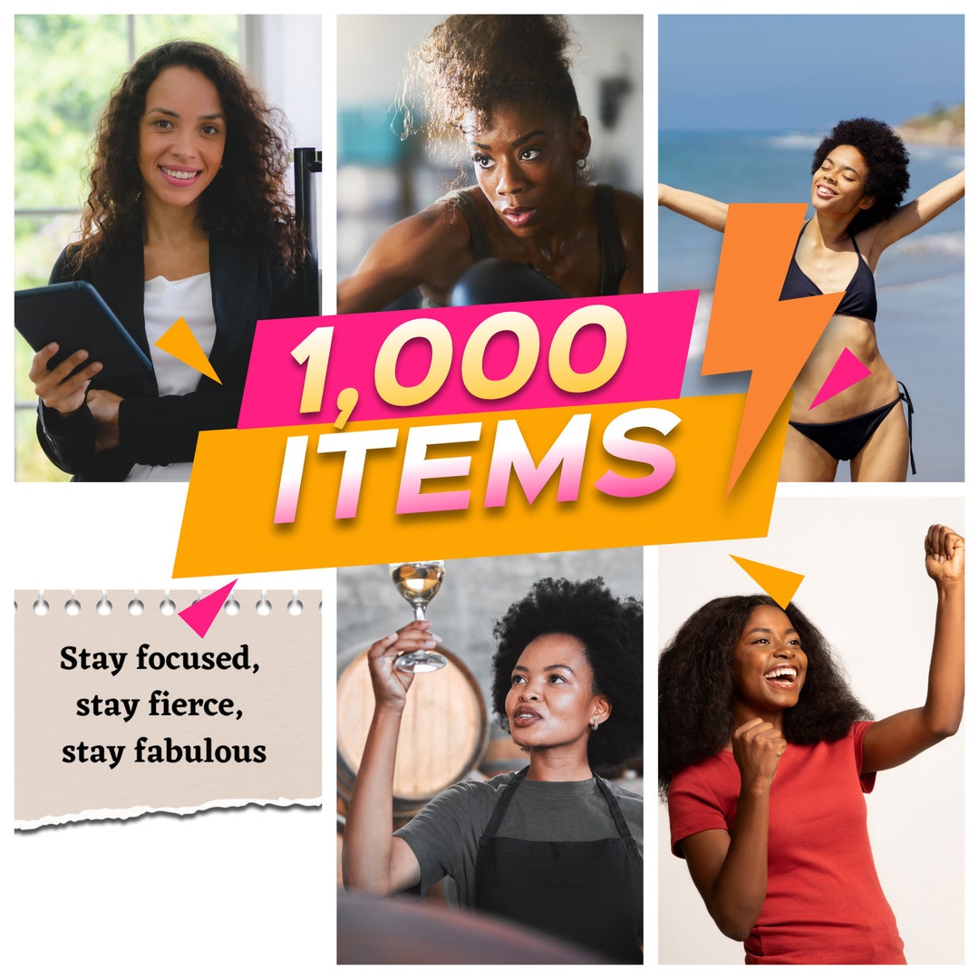 Vision Board Printables for Black Women 1,000 Inspiring Pictures ...