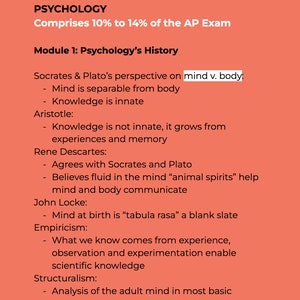 The Complete AP Psychology Study Guide Notes - Etsy