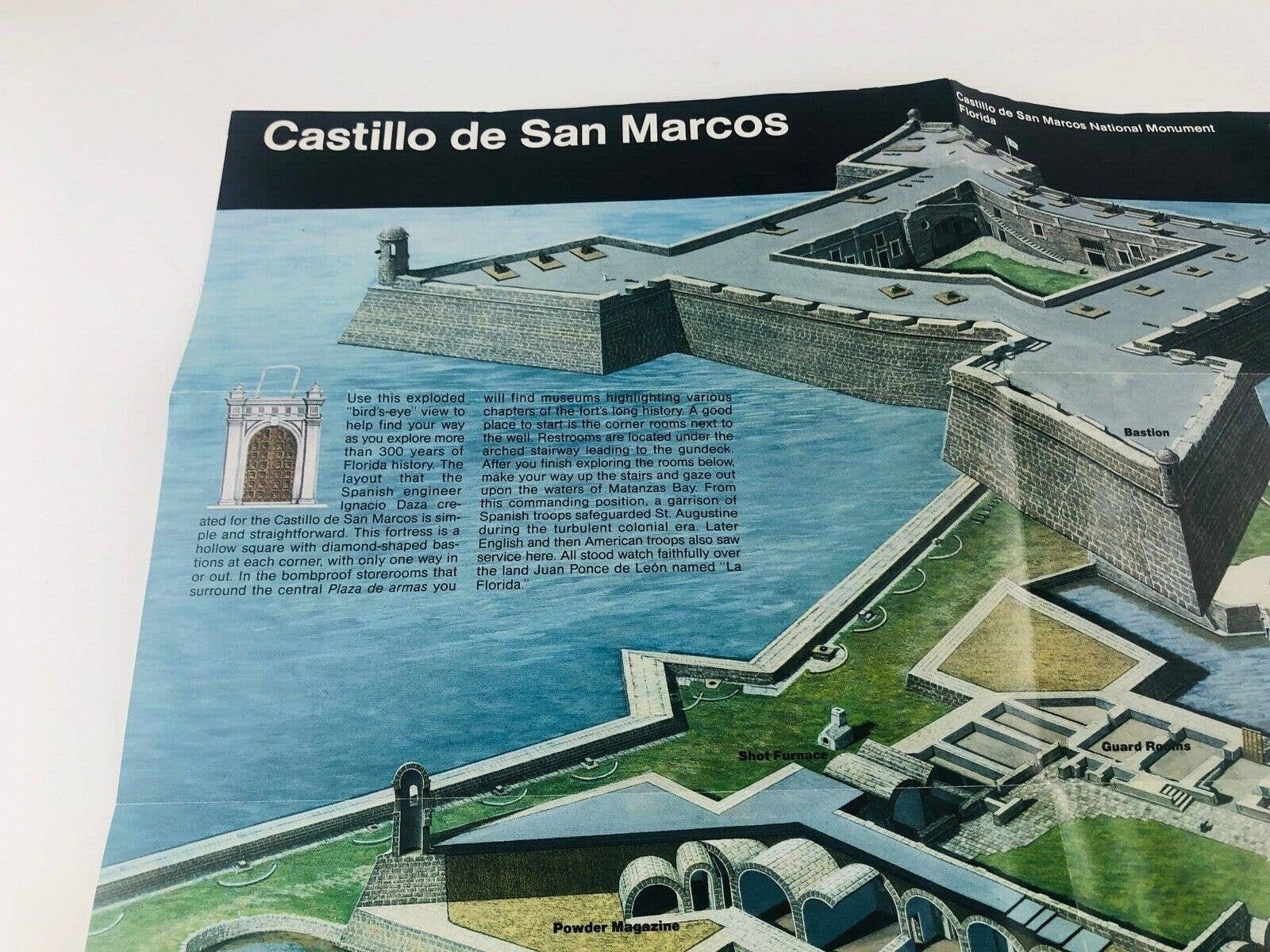 Castillo De San Marcus National Monument Florida FL Guide - Etsy
