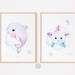 Under the Sea Prints, Cute Ocean Animals, Nautical Undersea Posters ...