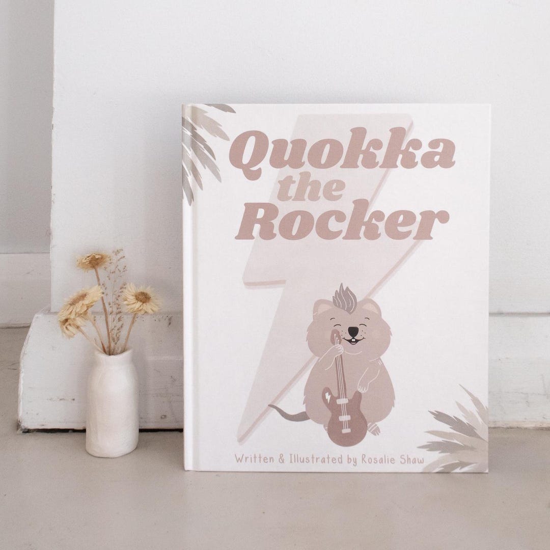Quokka the Rocker: Australian Children's Hardcover Book - Etsy UK