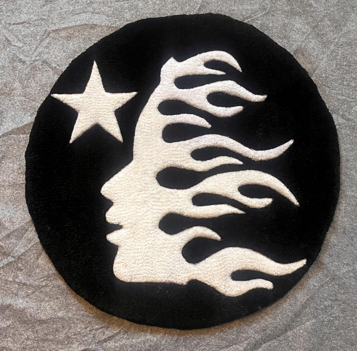 Hellstar Logo Rug - Etsy