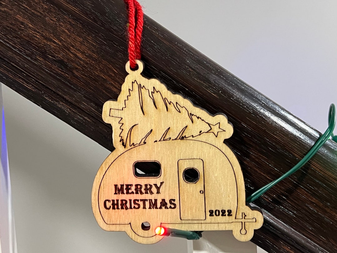 Christmas Camper Ornament - Etsy