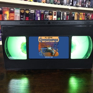 Goosebumps: Werewolf Skin VHS Lamp Remote - Etsy