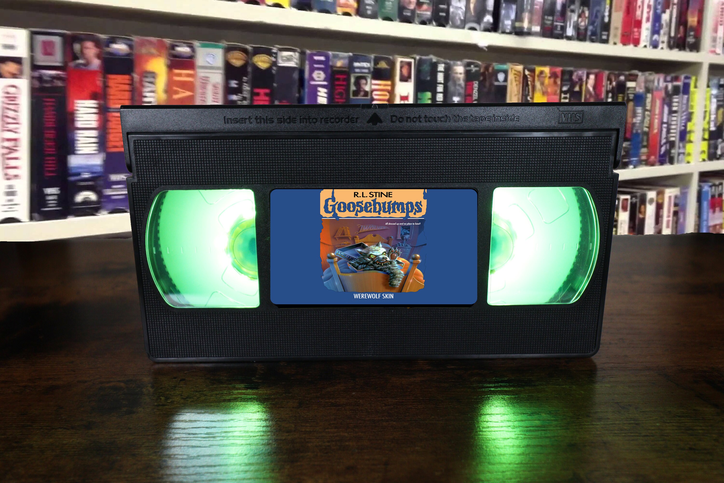 Goosebumps Werewolf Skin Vhs