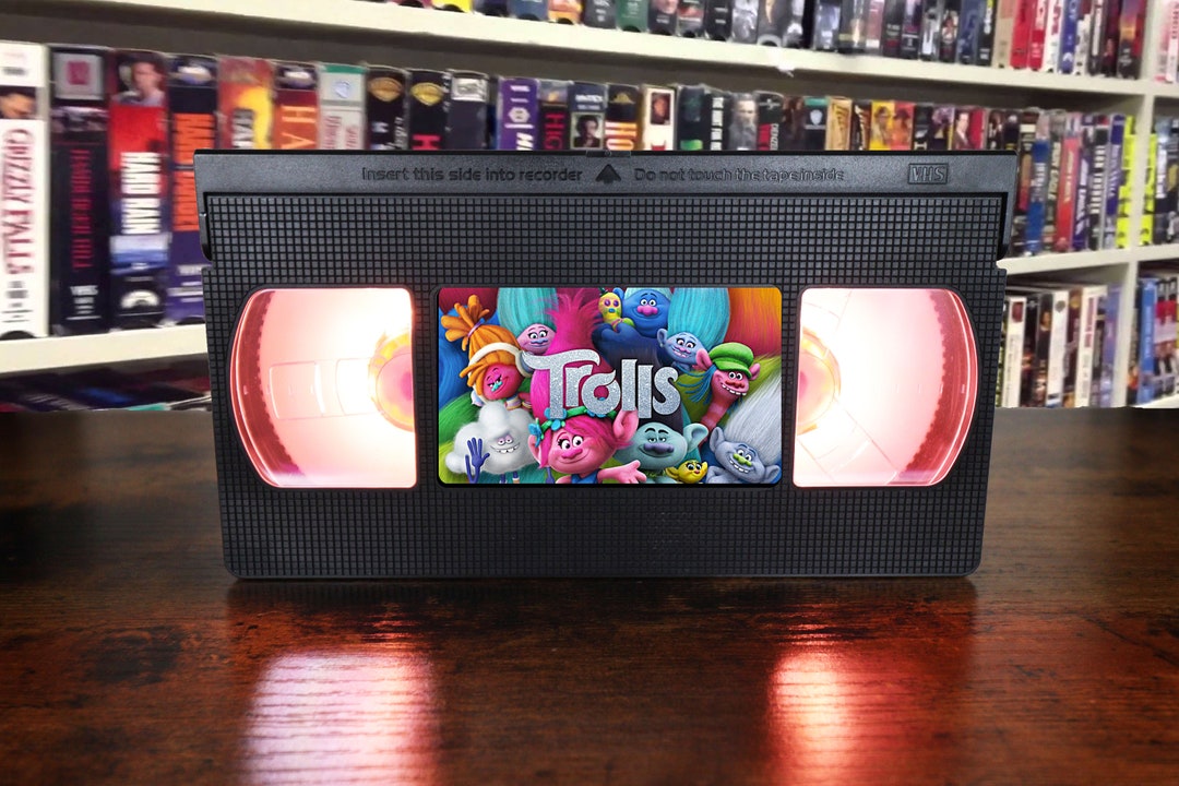 Trolls VHS Lamp Remote - Etsy