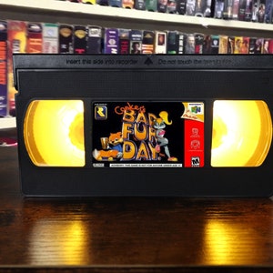 Conker's Bad Fur Day N64 VHS Lamp Remote - Etsy