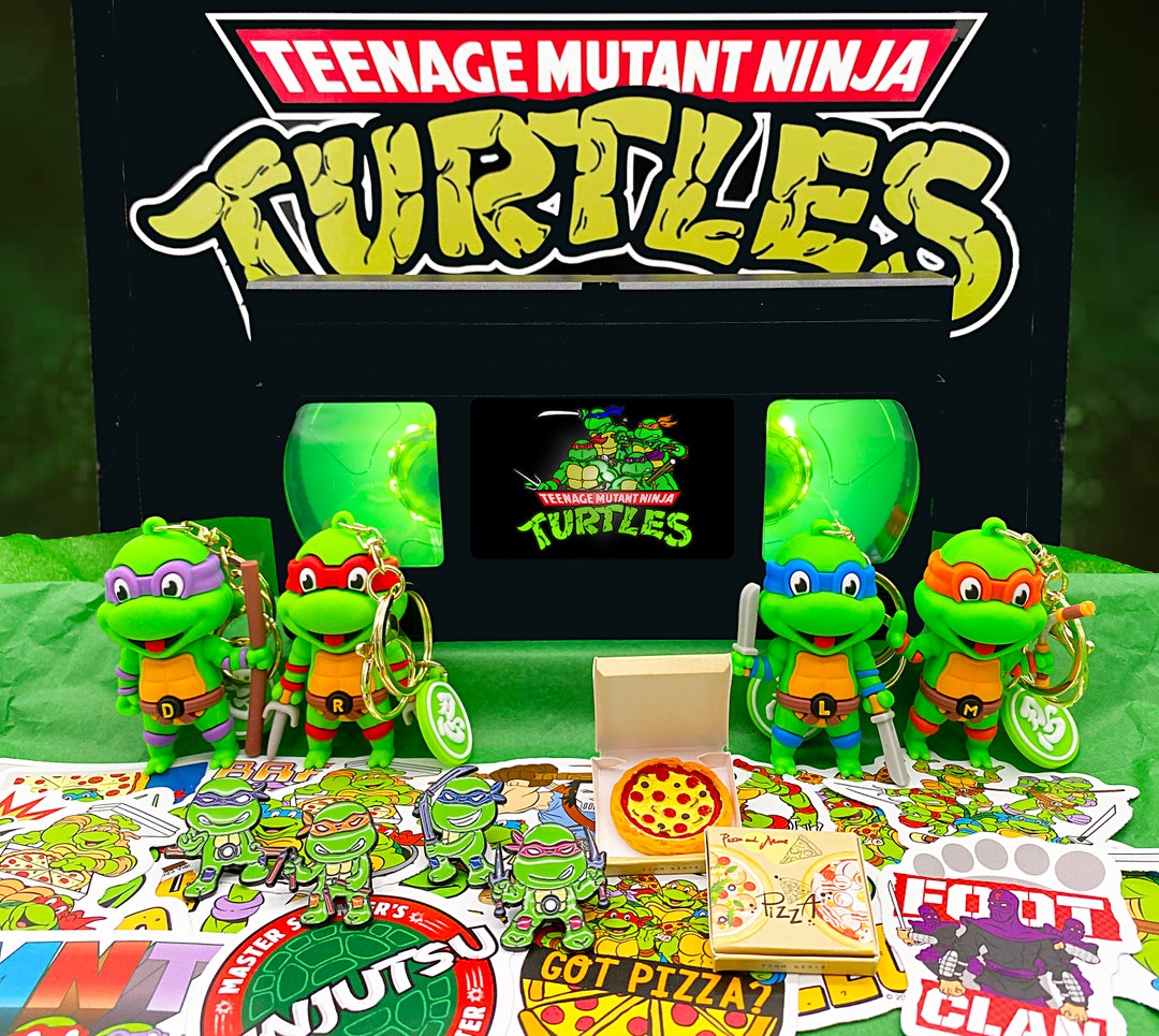 Teenage Mutant Ninja Turtles VHS Lamp Gift Box Bundle TMNT Goodies - Etsy