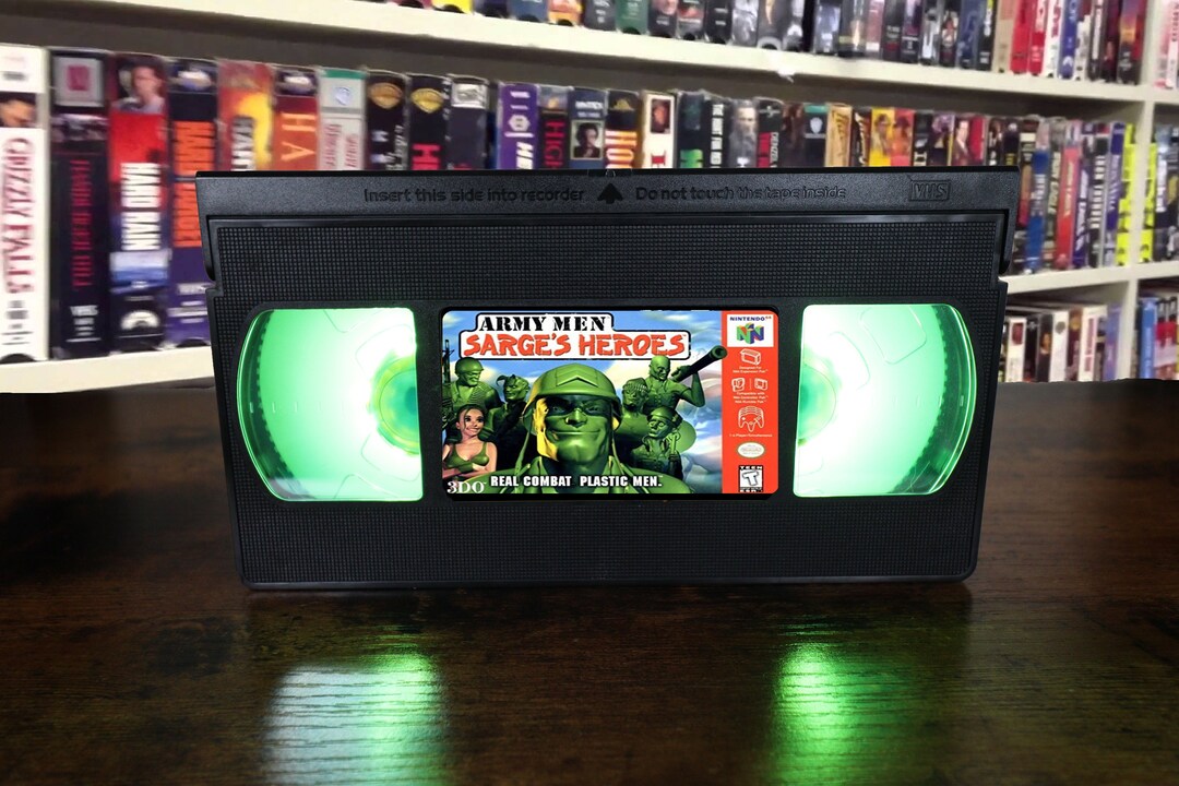 Army Men Sarge's Heroes N64 VHS Lamp Remote - Etsy