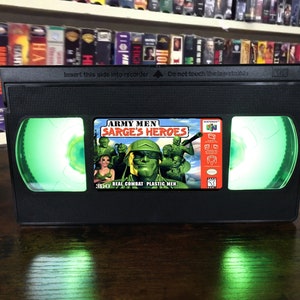 Army Men Sarge's Heroes N64 VHS Lamp Remote - Etsy