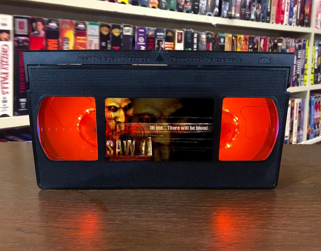 Saw 2 Horror Movie VHS Lamp Remote - Etsy