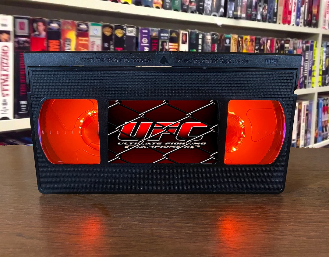 UFC ultimate Fighting Championship VHS Lamp Remote - Etsy