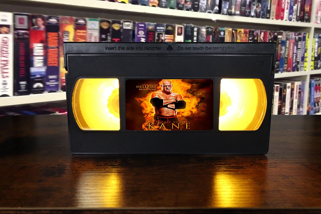 WWE Kane VHS Lamp Remote - Etsy