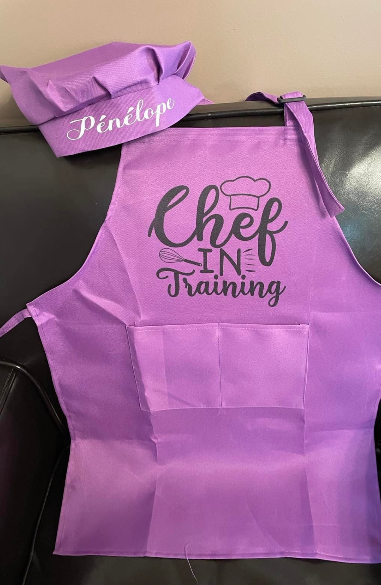 Toddler Chef Apron and Hat/ Chef Hat Kids/apron With - Etsy