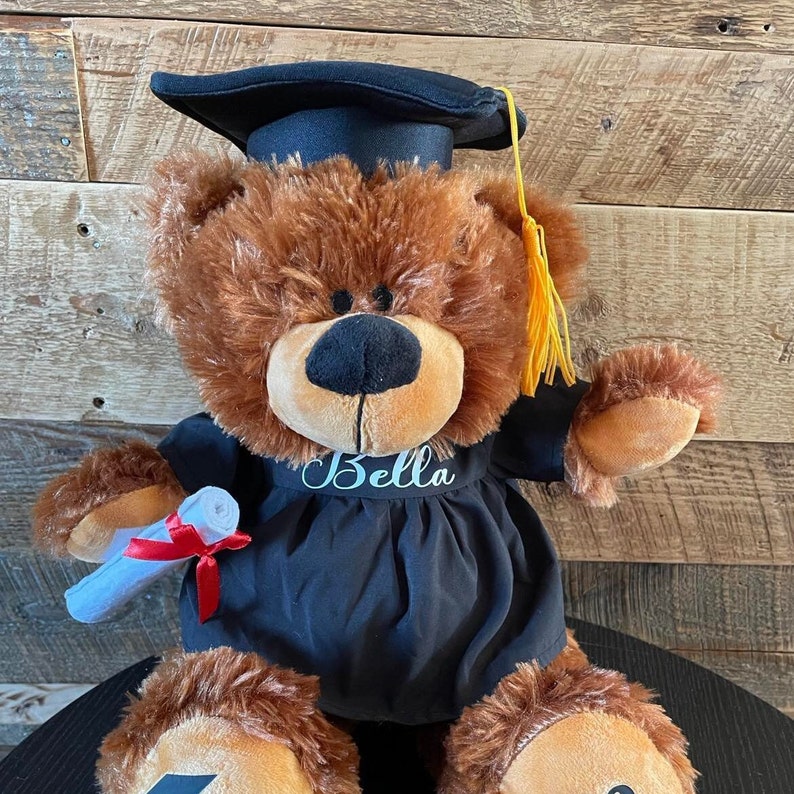 Personalized Graduation Bear Grad Bear 2024, Class of 2024 Gift Unique ...