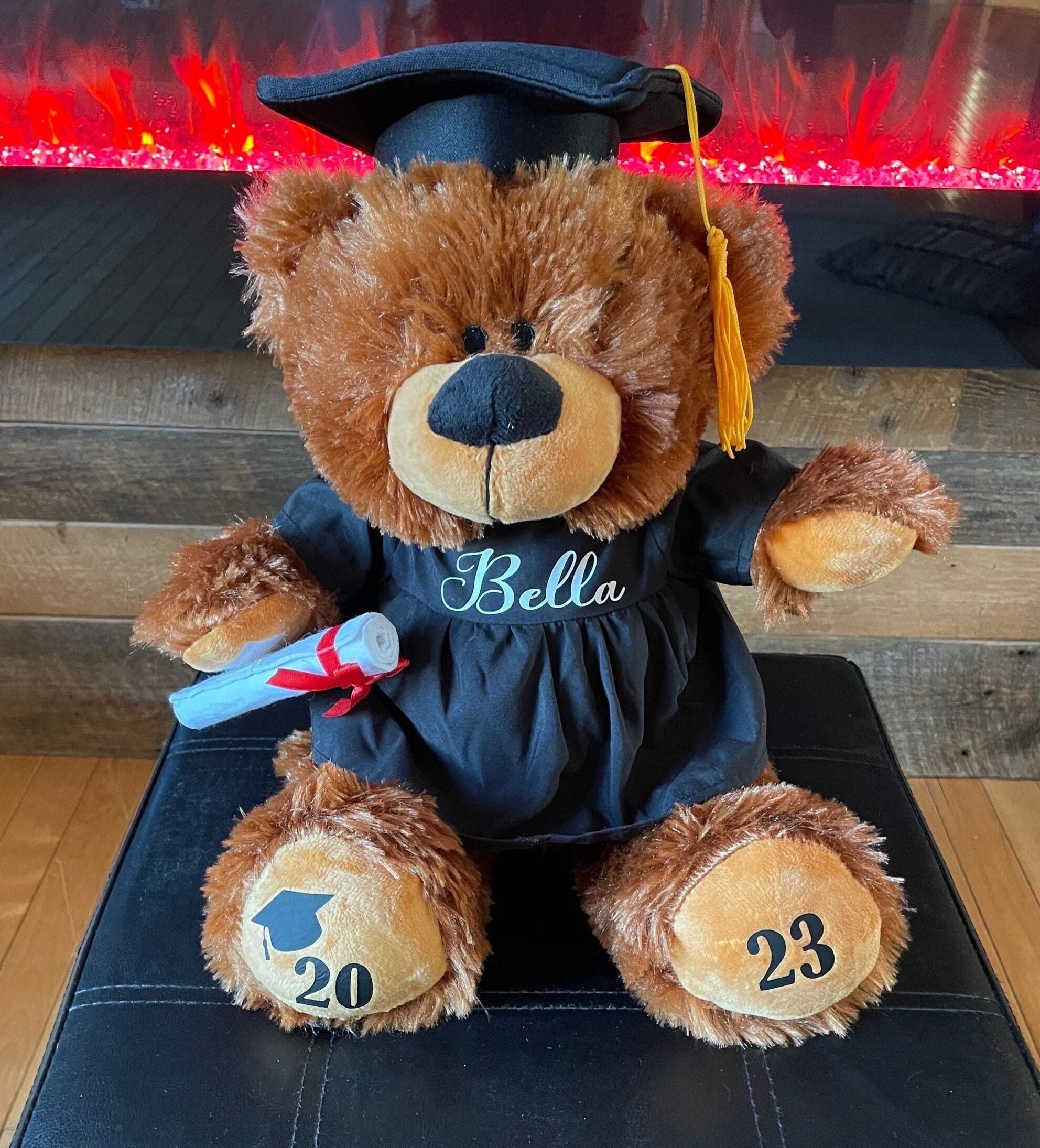 Personalized Graduation Bear Grad Bear 2024, Class of 2024 Gift Unique ...