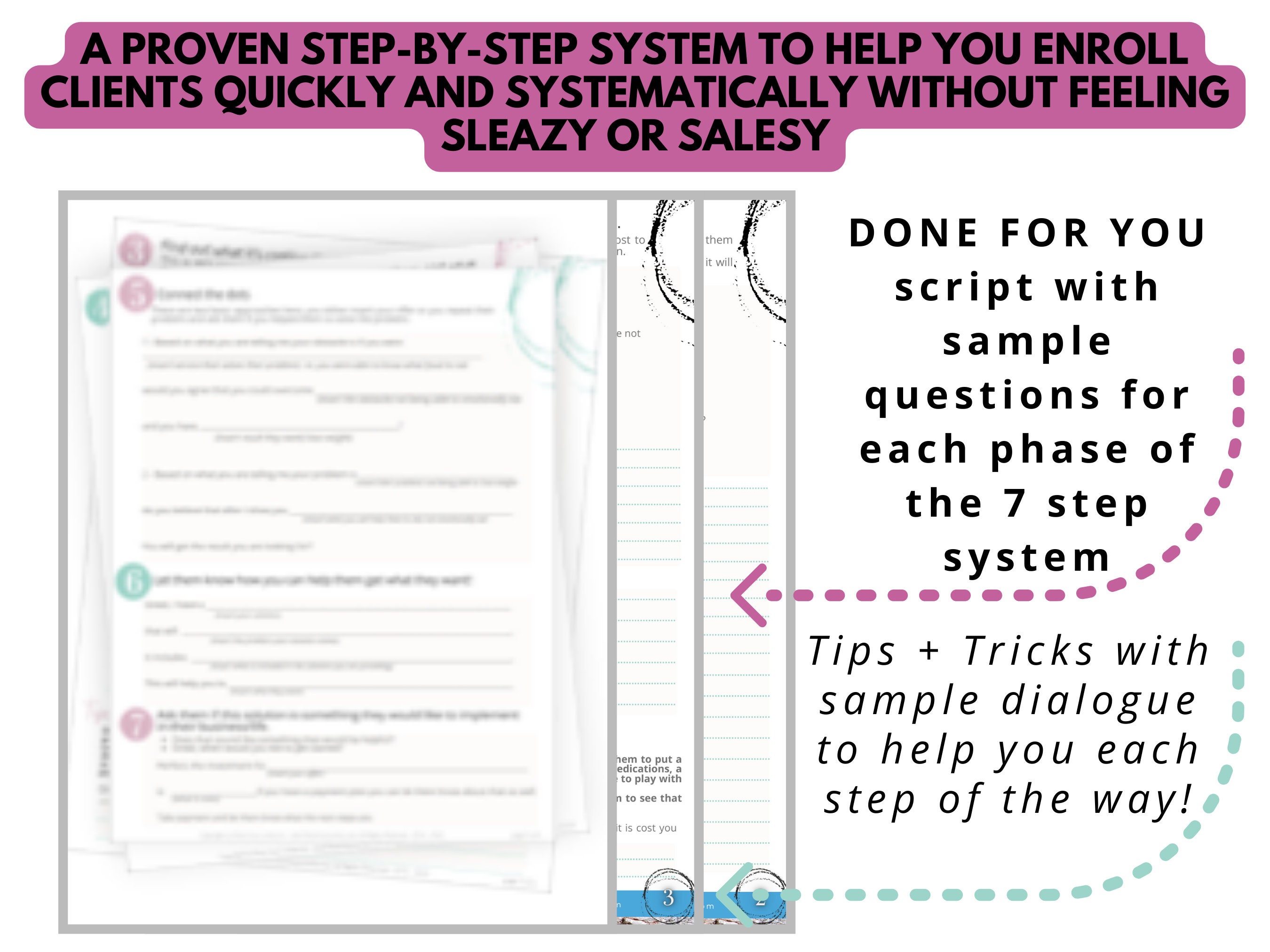 Discovery Call Script Planner for Service Providers Done for You With ...