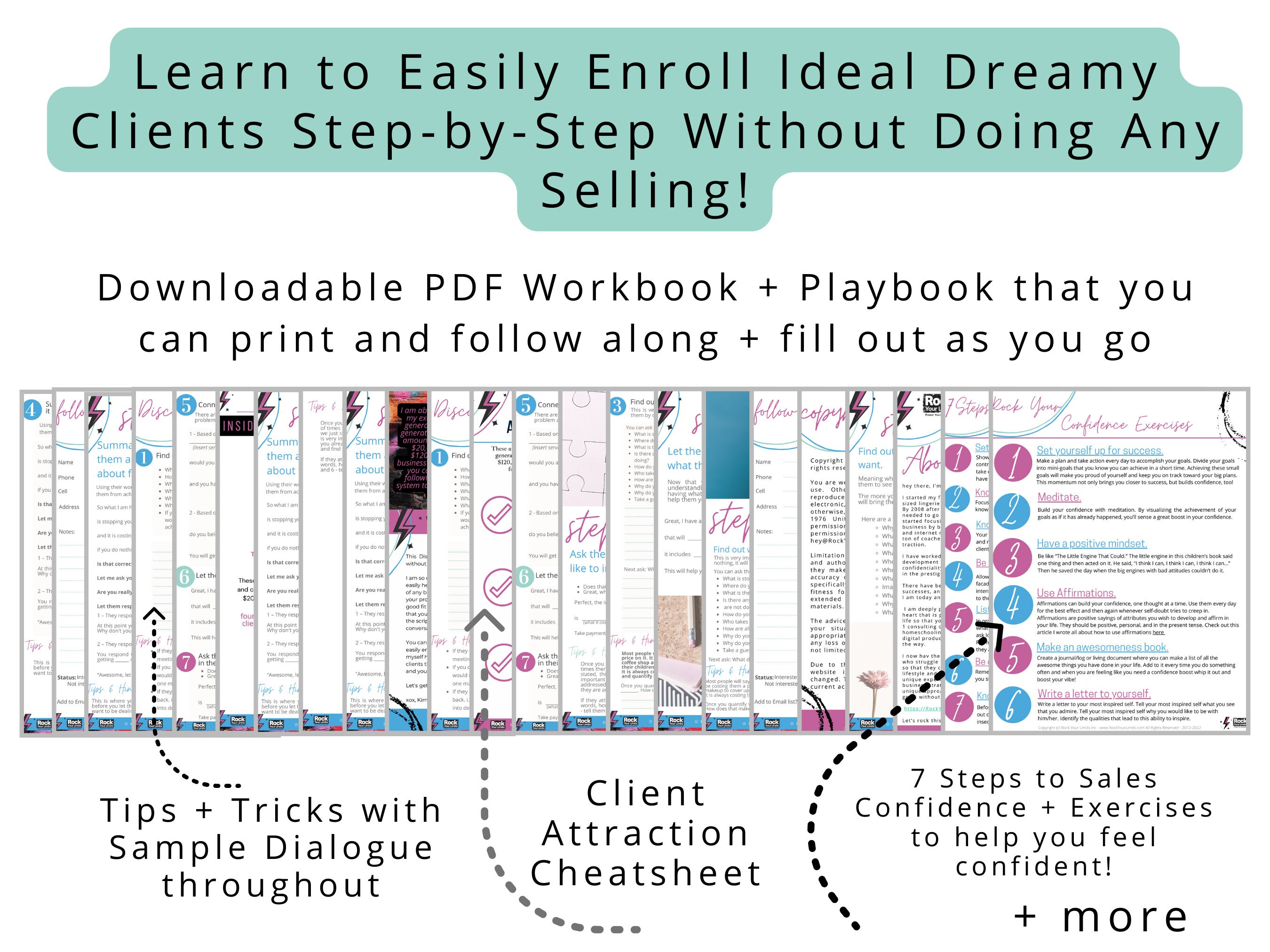 Discovery Call Script Planner for Service Providers Done for You With Workbook to Easily Enroll ...