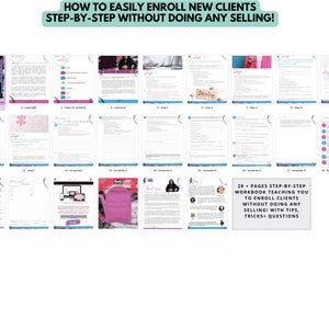 Discovery Call Script Planner for Service Providers Done for You With Workbook to Easily Enroll ...